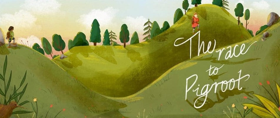 The race to Pigroot is a stunning New Zealand children's book